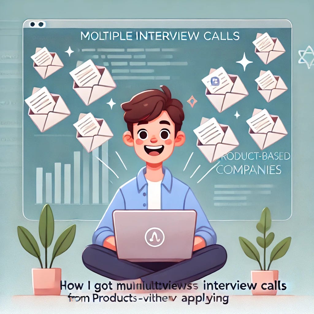 How I Got Multiple Interview Calls from Product-Based Companies ...