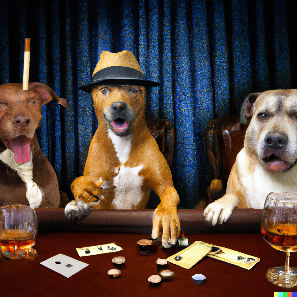 Short Story Saturday #2. Dogs Playing Poker | by Peter Loveday | Medium