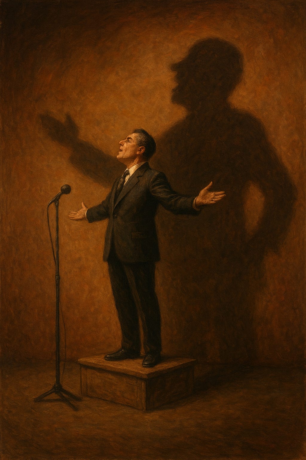 small stage for big ego - Dean Shaffire Pramadhana - Medium