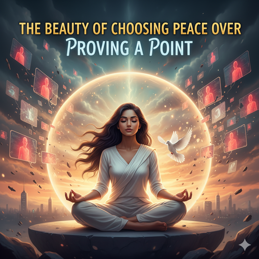 The Beauty of Choosing Peace Over Proving a Point | by Faizan Danish ...