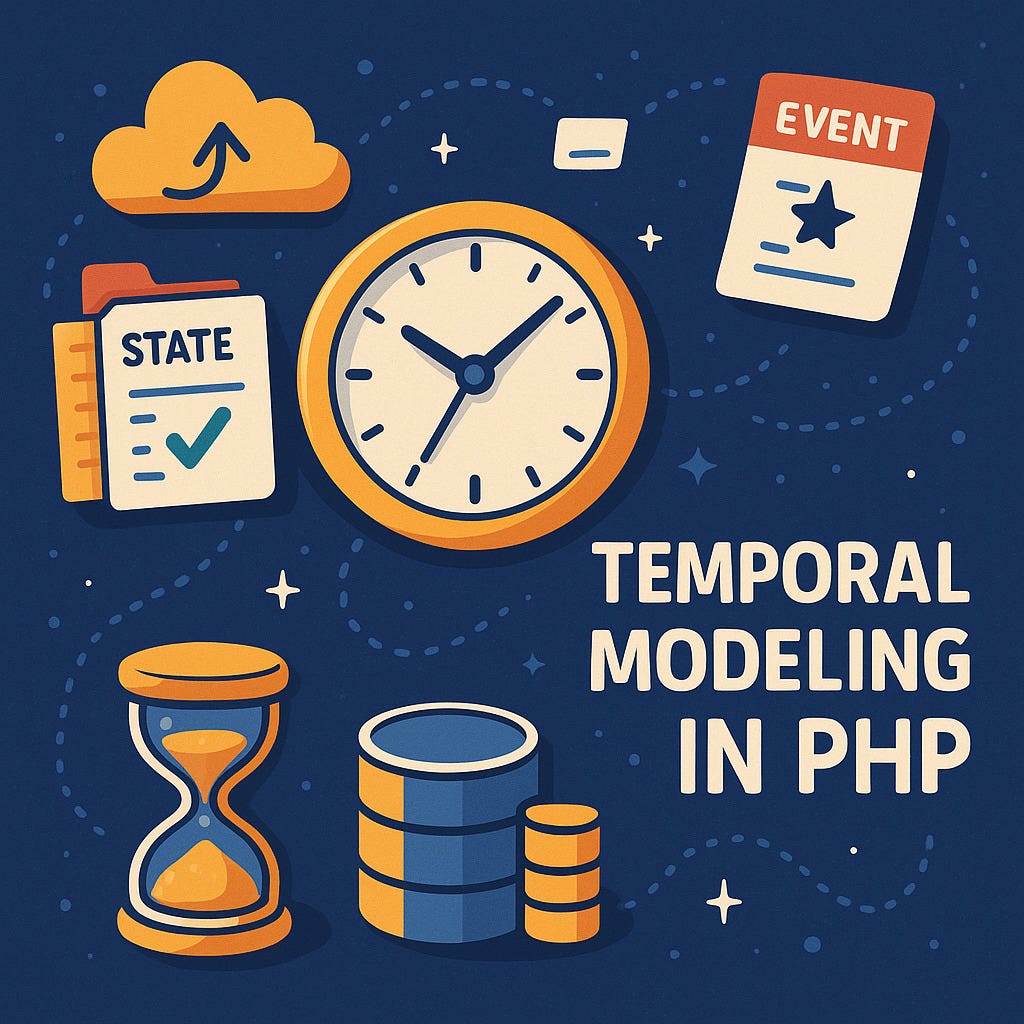 🕰️ Temporal Modeling in PHP — Designing Systems That Respect Time | by ...