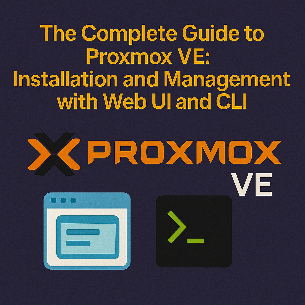 The Complete Guide to Proxmox VE: Installation and Management with Web ...