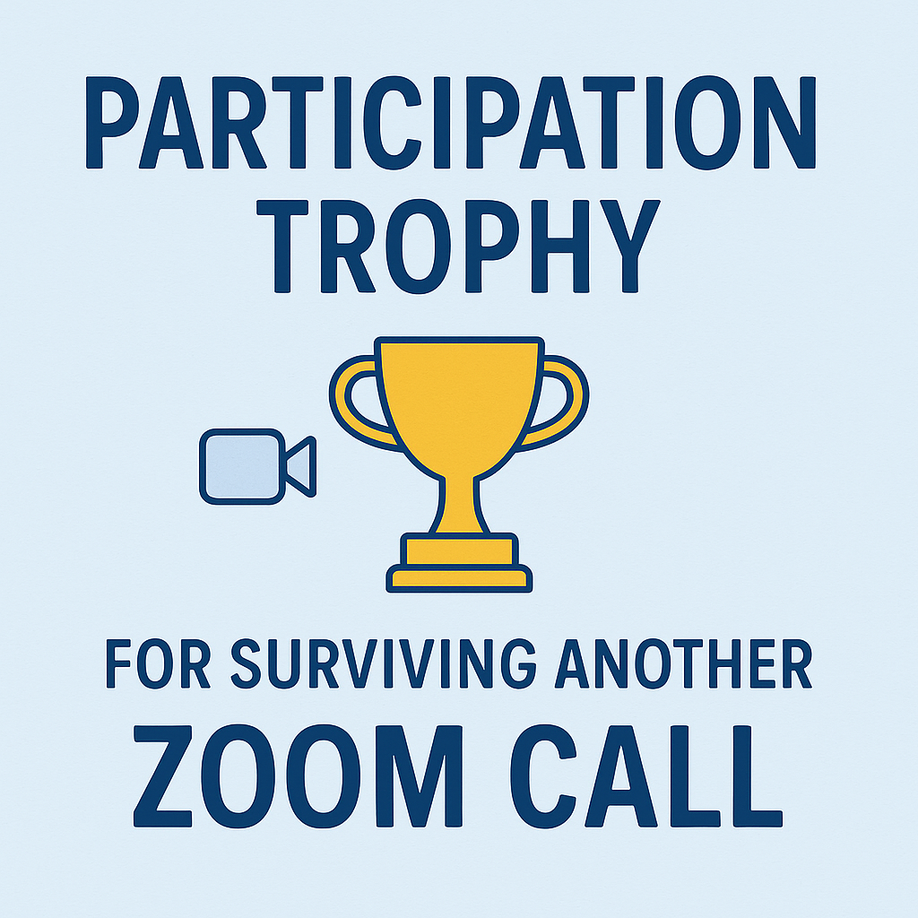 I Gave My Coworker a Zoom Participation Trophy (and You Should Too ...