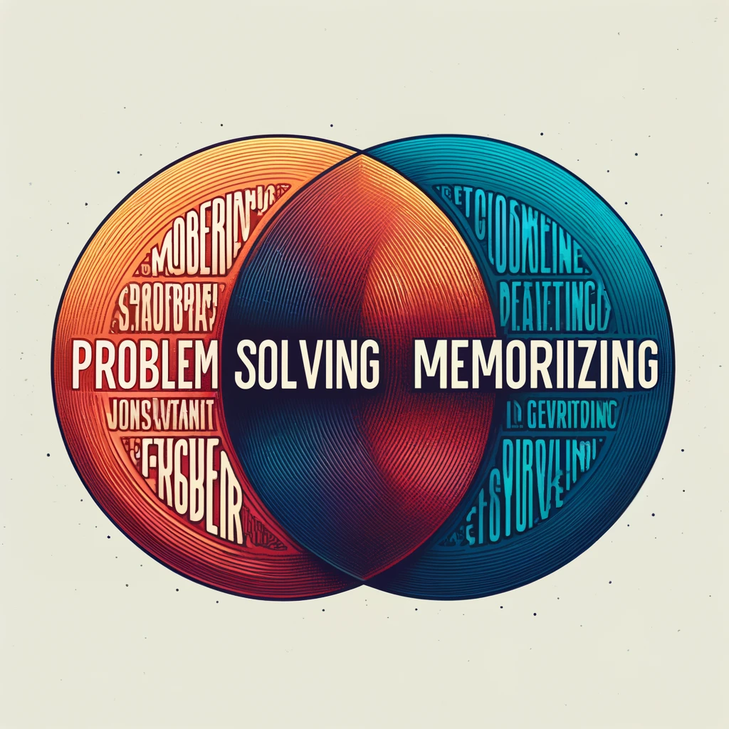 Mastering The Intersection Combining Problem Solving And Memorization In Programming By