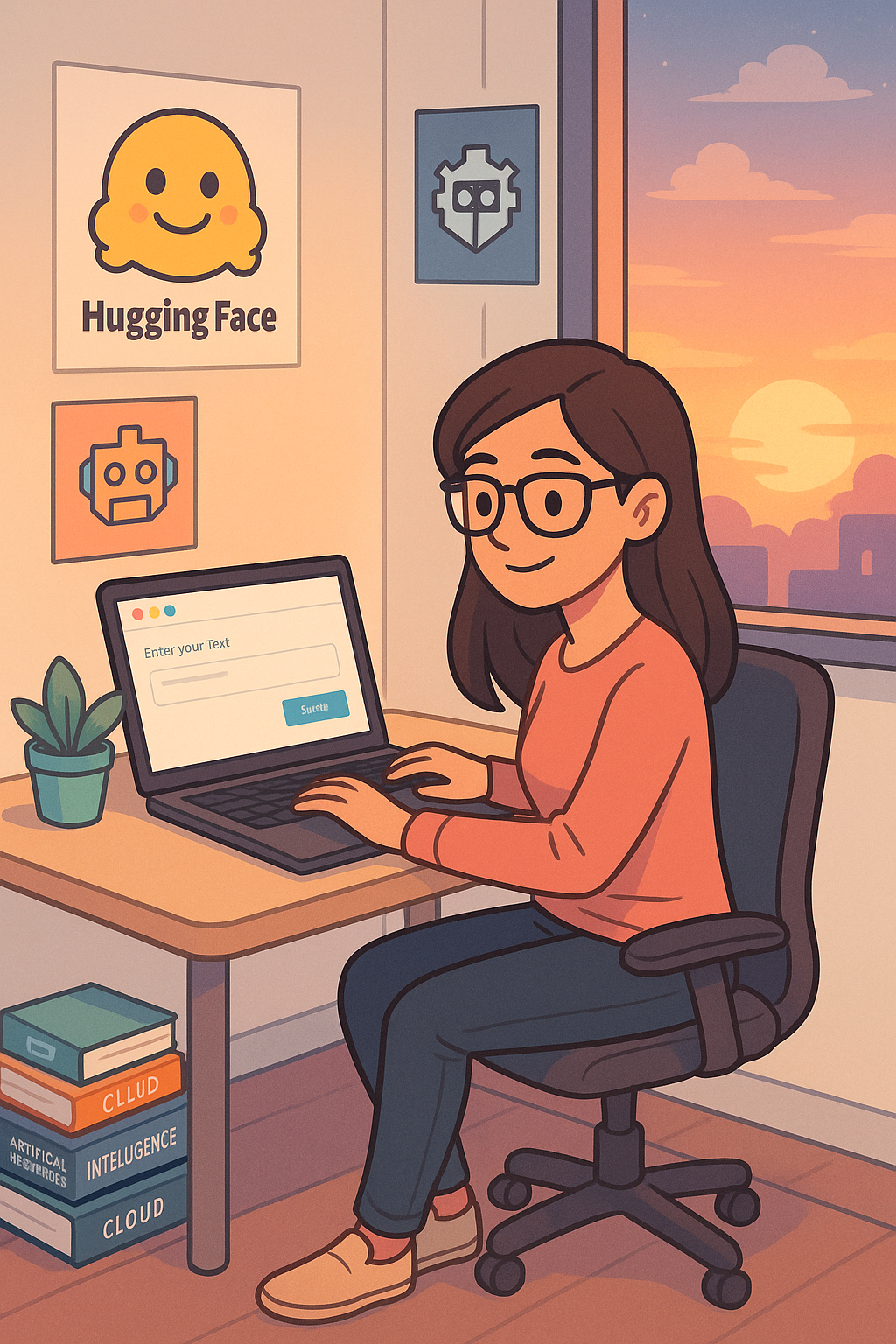 🤗 Hugging Face Journey: Building a Text Summarizer App with T5 & Gradio ...