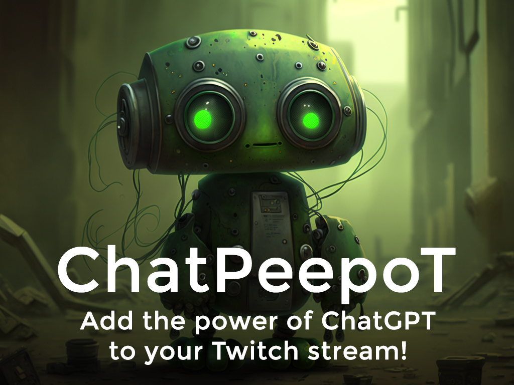 ChatPeepoT is a new Twitch Extension that uses ChatGPT AI | by odyssey | Medium