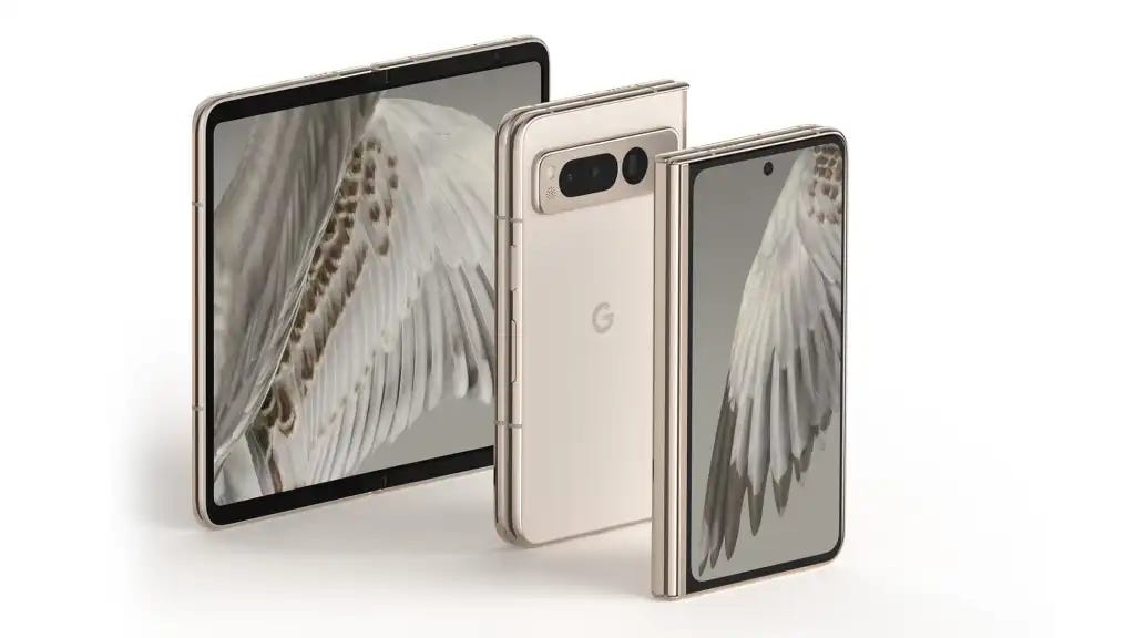Google I/O | Pixel Fold Unveiled. The high-end folding phone has ...