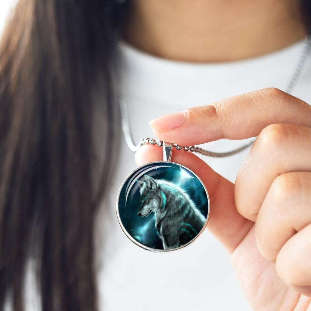 Wolf Necklaces For Guys — Wolf Necklaces, Wolf Bracelets | by Boutique ...