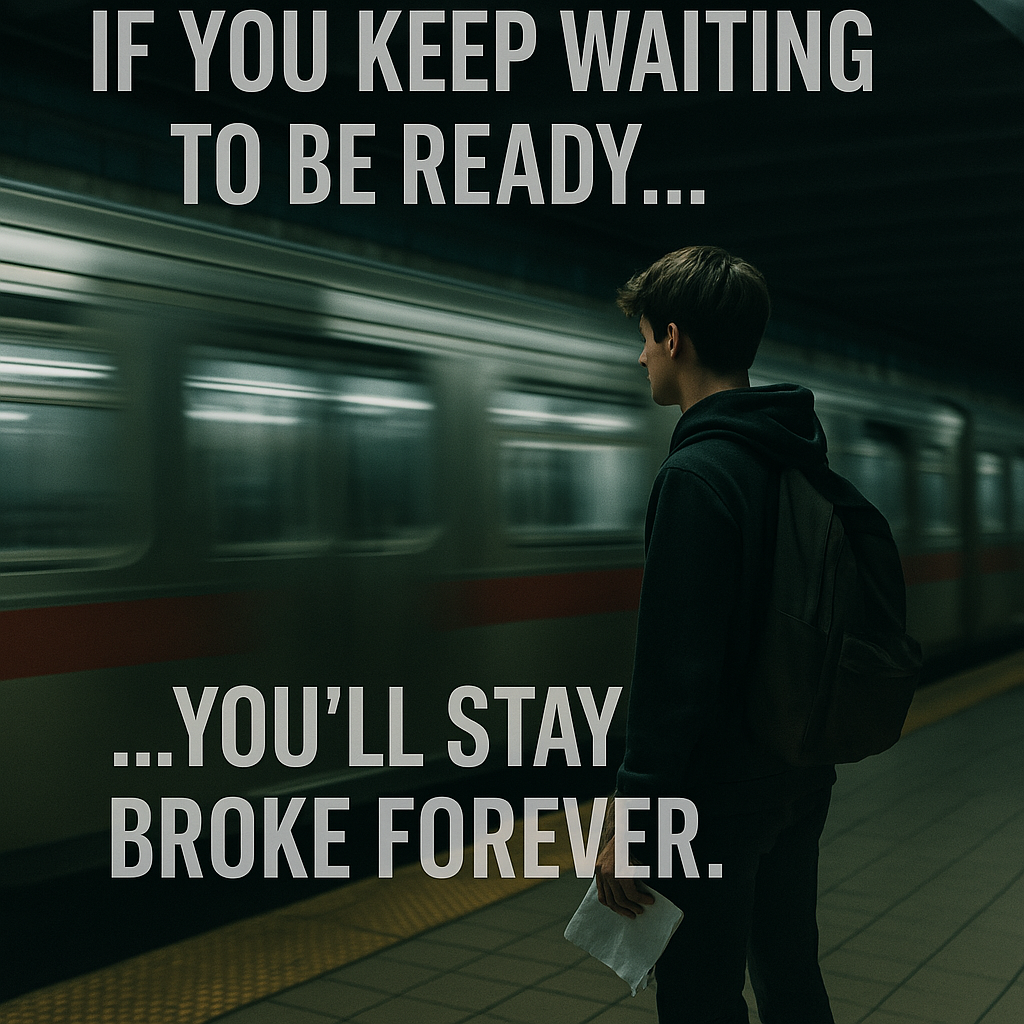 If You Keep Waiting to Be Ready, You’ll Stay Broke Forever | by John ...