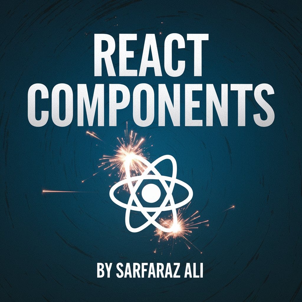 React Episode 2: React Components | by Sarfaraz Ali | Mar, 2025 | Medium