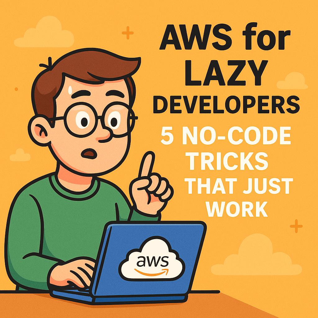 AWS for Lazy Developers: 5 No-Code Tricks That Actually Work (and Save You Time) | by Shubham ...