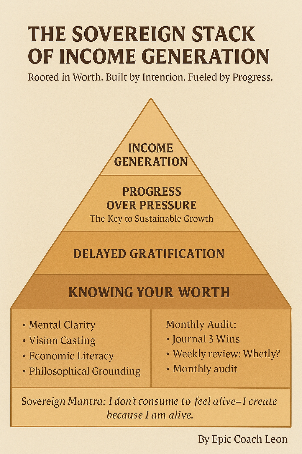🔺The Sovereign Stack of Income Generation…$ | by EPIC COACH LEON | Jul, 2025 | Medium
