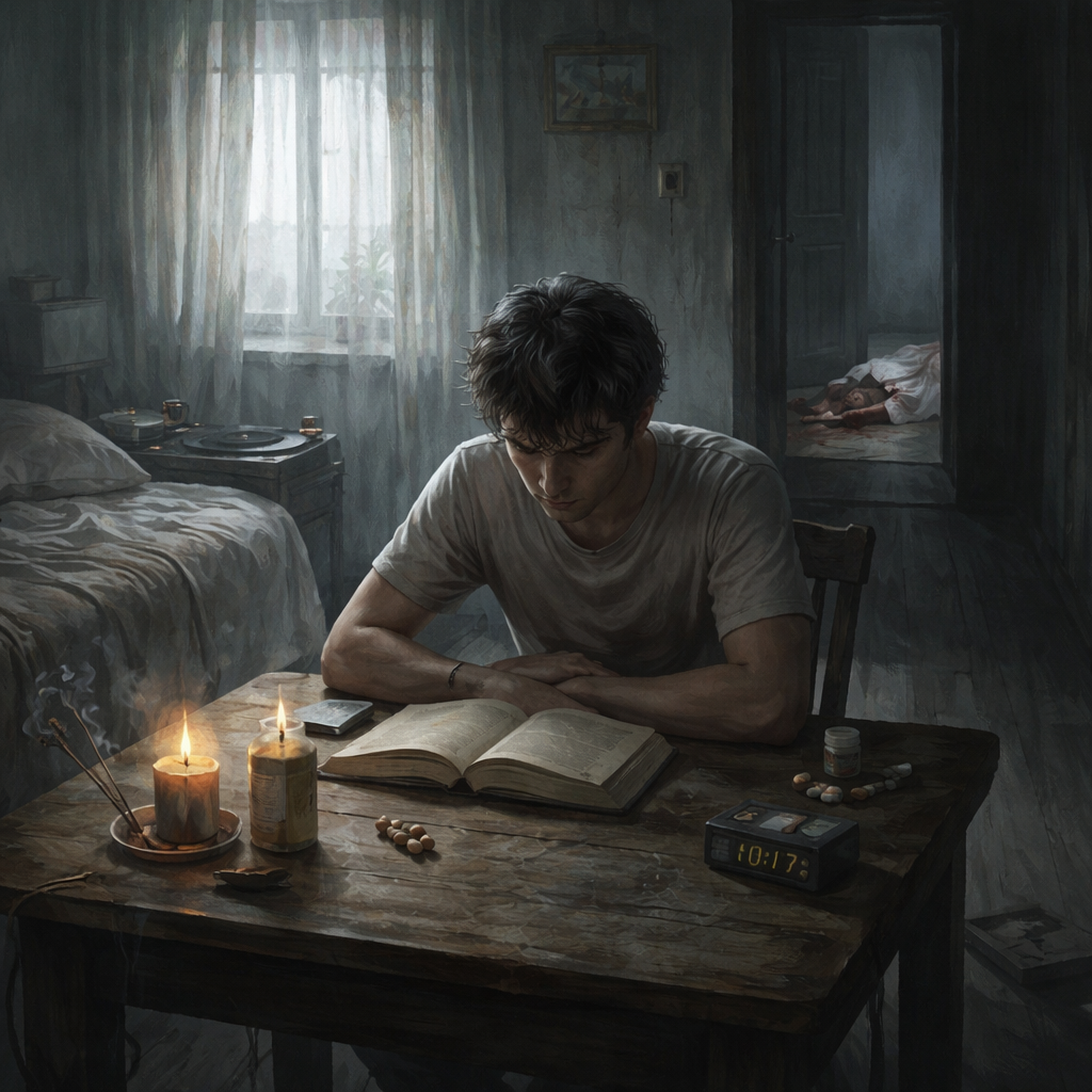 Some Things Are Better Repeated. A man follows his mother’s bedtime ...