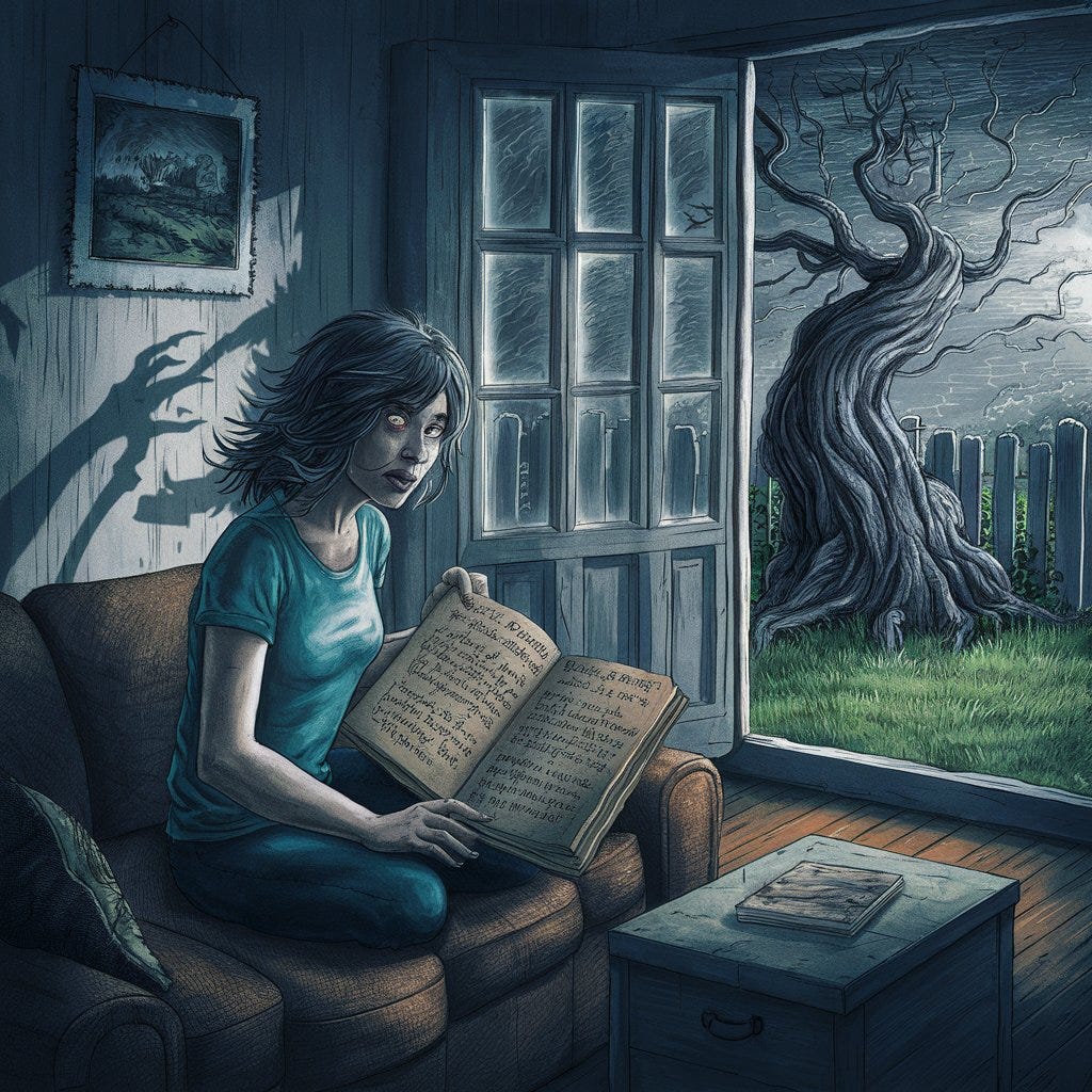 The Horror Tree in the Garden - Fazal Hussain Khan - Medium