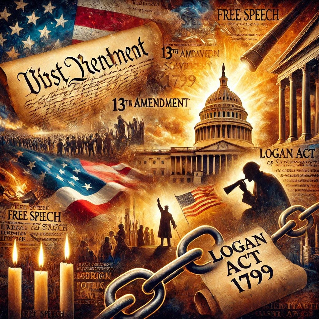 The Complete and Comprehensive History of the Logan Act of 1799 | by ...