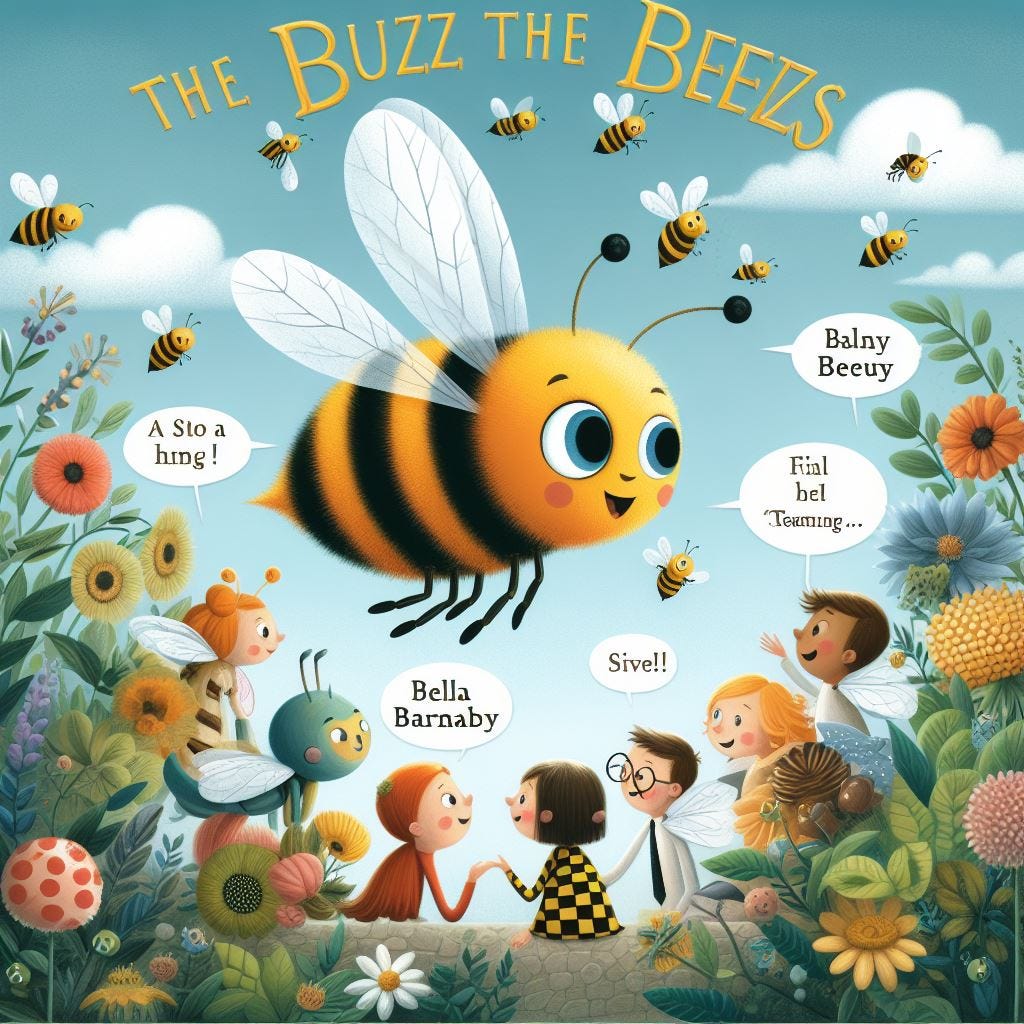 The Buzz About Teamwork: Bella & Barnaby Save the Bees (A Delightful ...