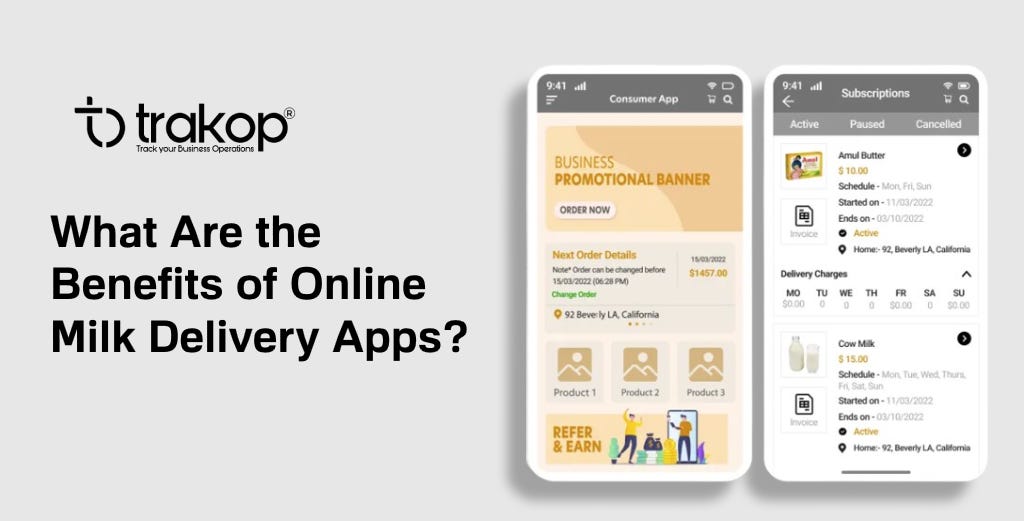 What Are the Benefits of Online Milk Delivery Apps? | by Happy Verma ...
