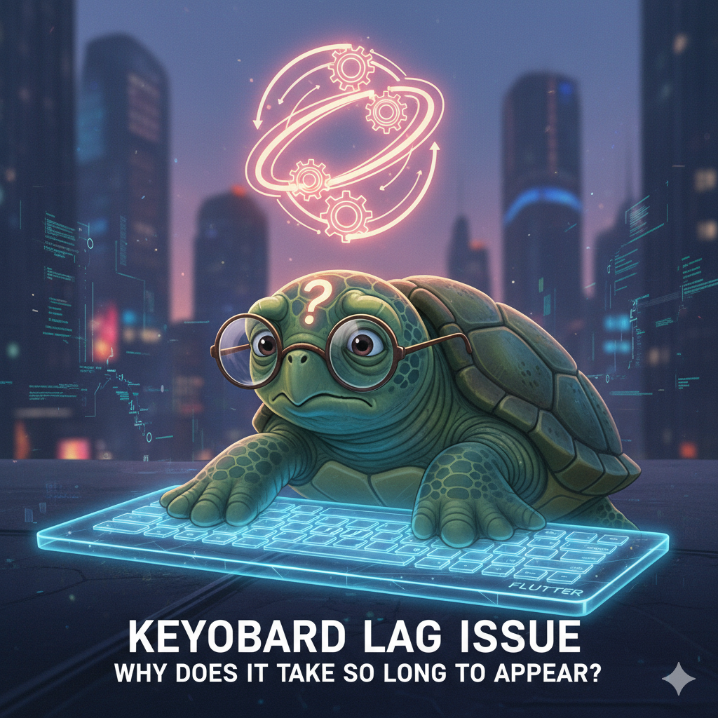 🐢 Flutter Keyboard Lag Issue — Why Does It Take So Long to Appear? | by ...