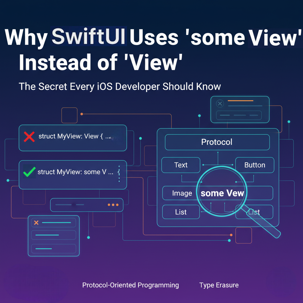 Why SwiftUI Uses some View Instead of View: Every iOS Developer Should ...
