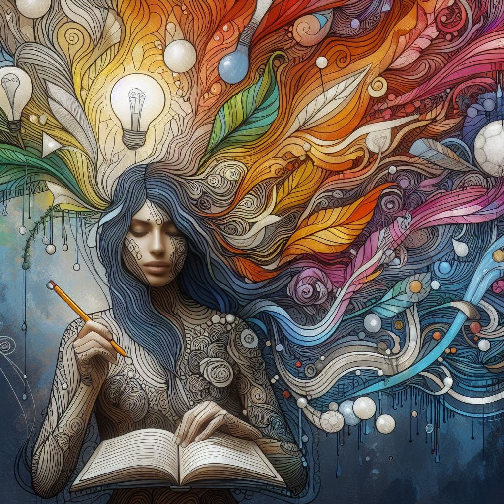 When Our Muse Finds Inspiration. It leaves messages behind | by Brenda ...
