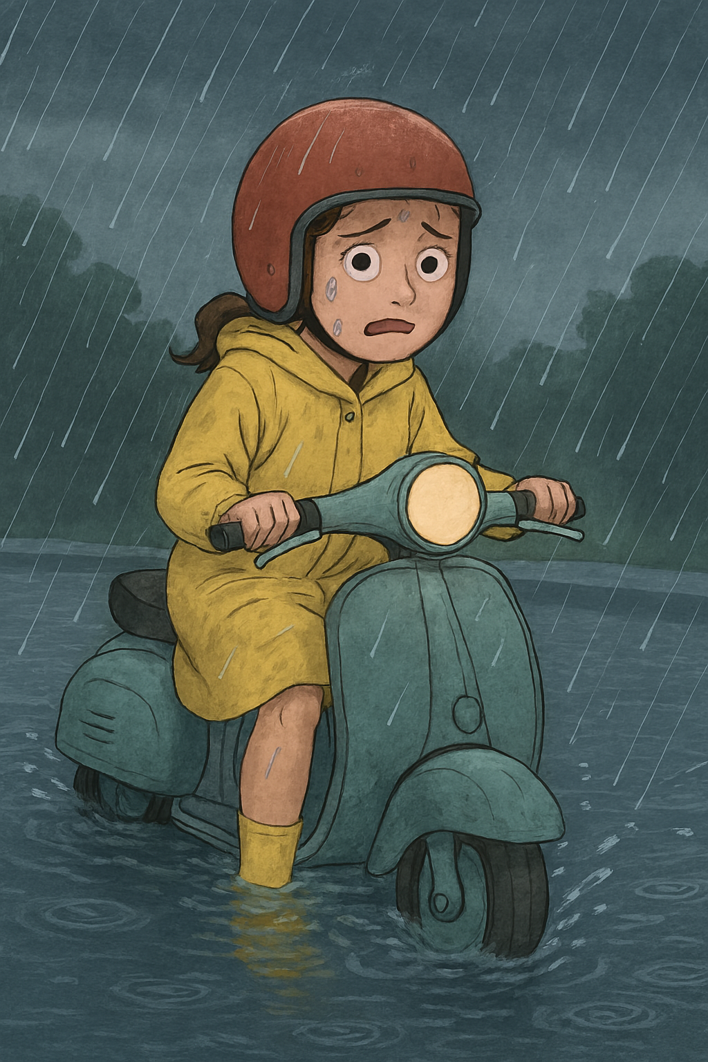 From Pakoras to Panic: The Day Rain Almost Swept Me Away | by Dr Radha ...