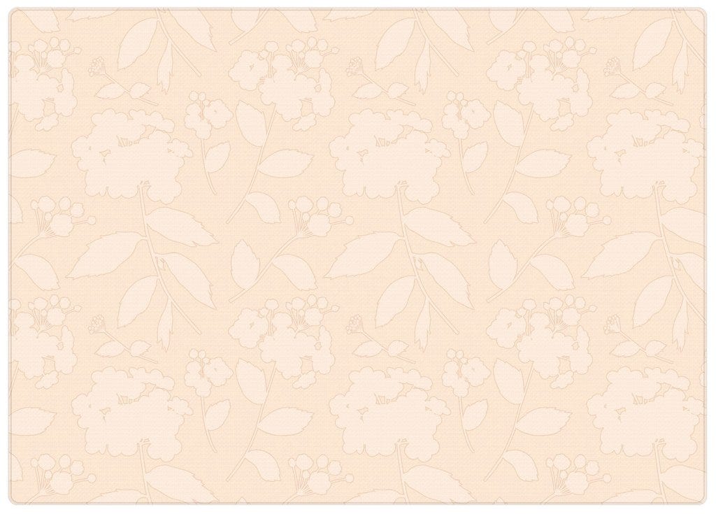 Floral Spray Play Mat. Enjoy the soft blush pink colors and… | by ...