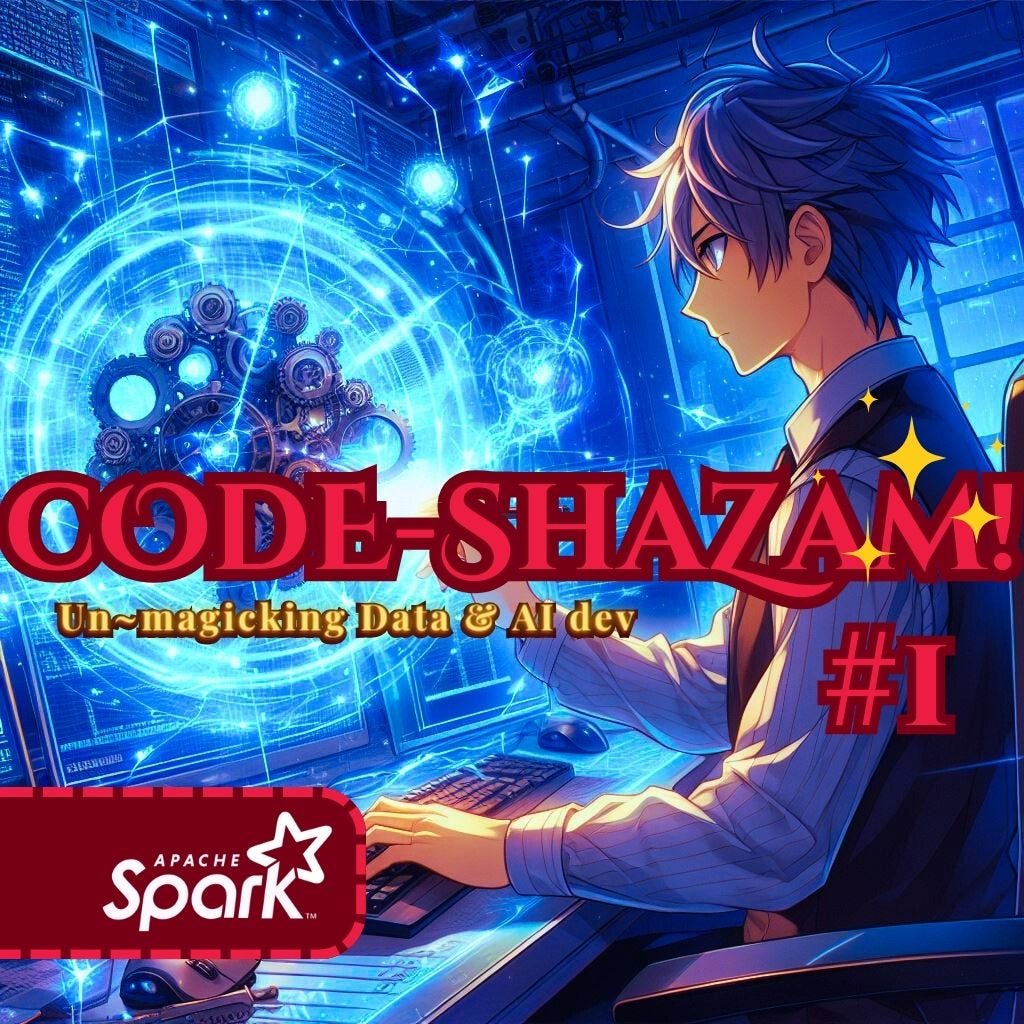 ⚡Code-Shazam! Apache Spark Env Setup for Data Processing at Scale #ApacheSpark1⚡ | by Clyde ...