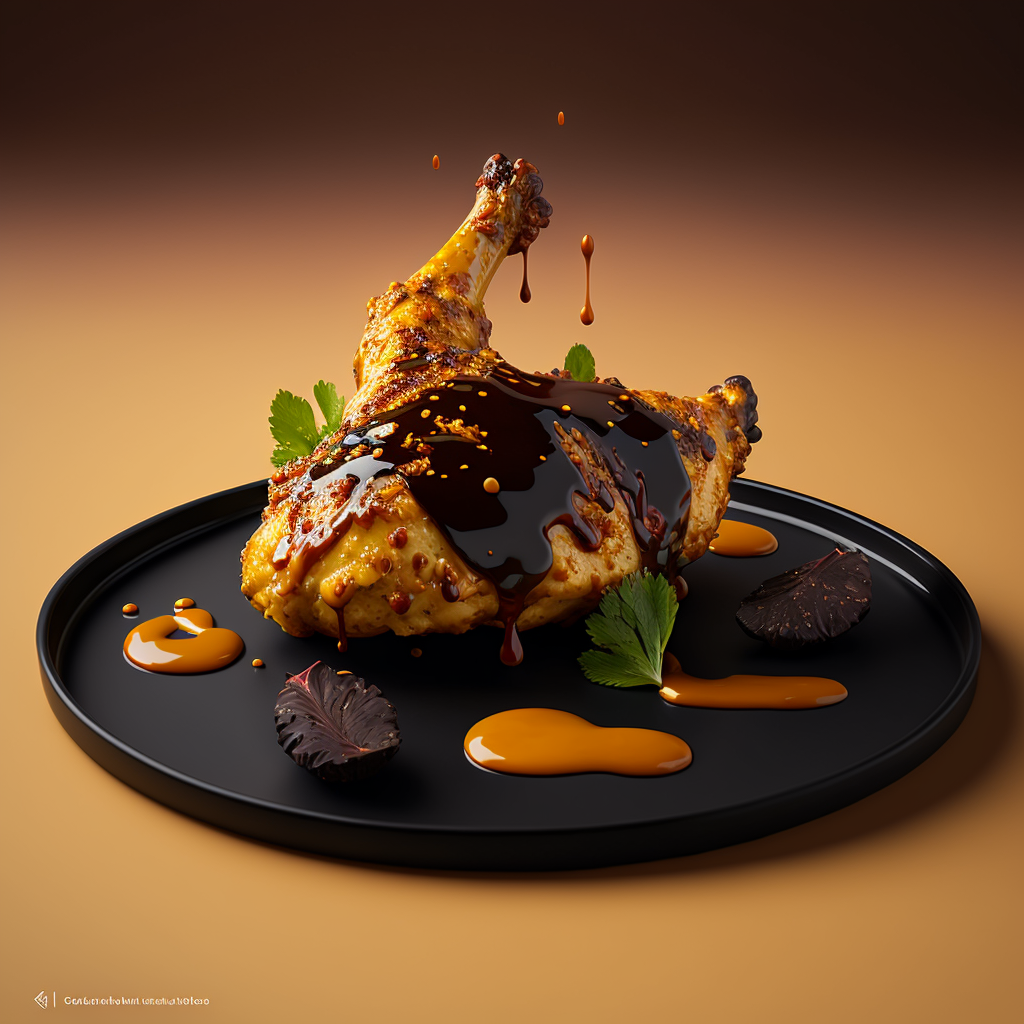 A.I. Eats — Mustard and Dark Chocolate Glazed Chicken | by Michael Cash ...