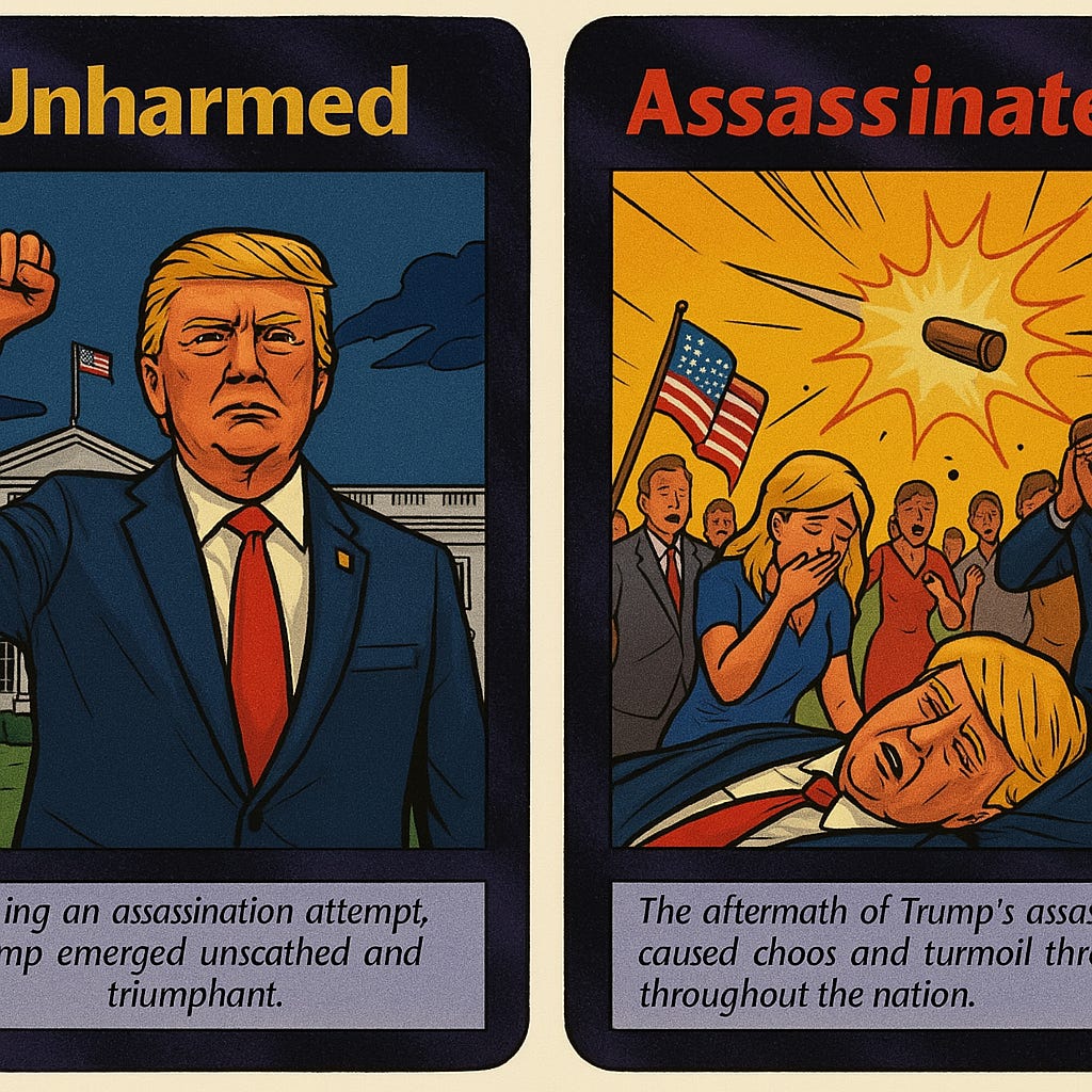 What If the World Split in Two the Day Trump Was Assassinated? A Tale ...