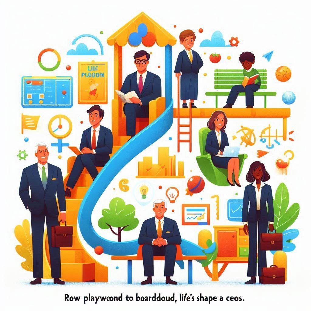 From Playground to Boardroom: How Life’s Lessons Shape CEOs | by Golam ...