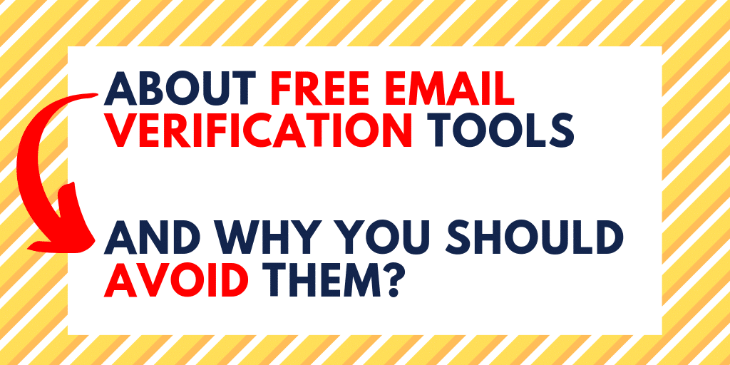 Free email verification tools — why you should avoid them? | by Izabela ...