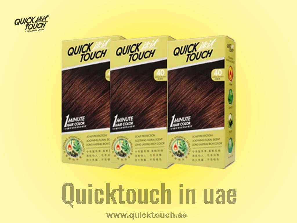 How To Dye Your Hair With Quicktouch In UAE Like A Professional ...