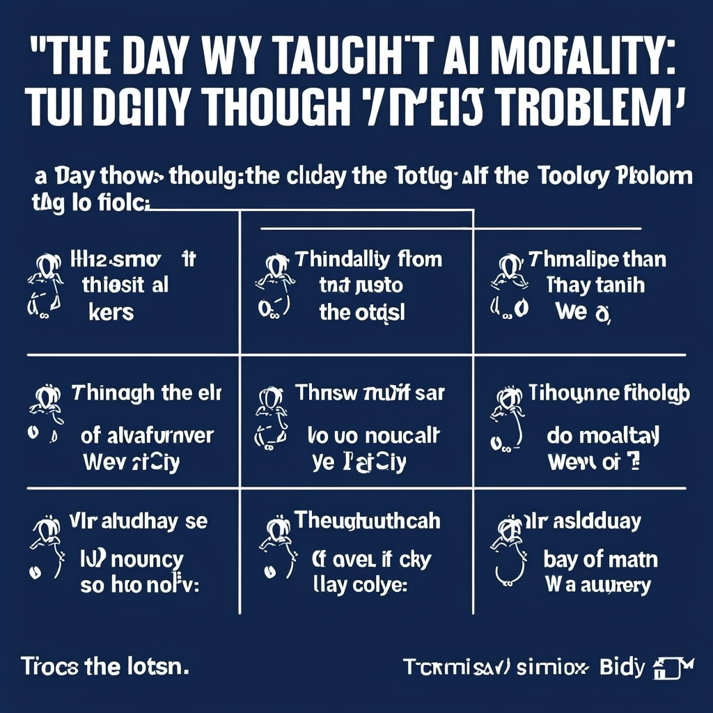 Title: "The Day We Taught AI Morality: A Journey Through the Trolley ...