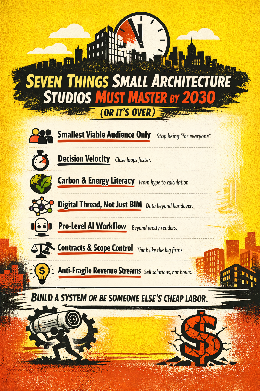 Seven Things a Small Architecture Studio Must Master by 2030 (Or It’s ...