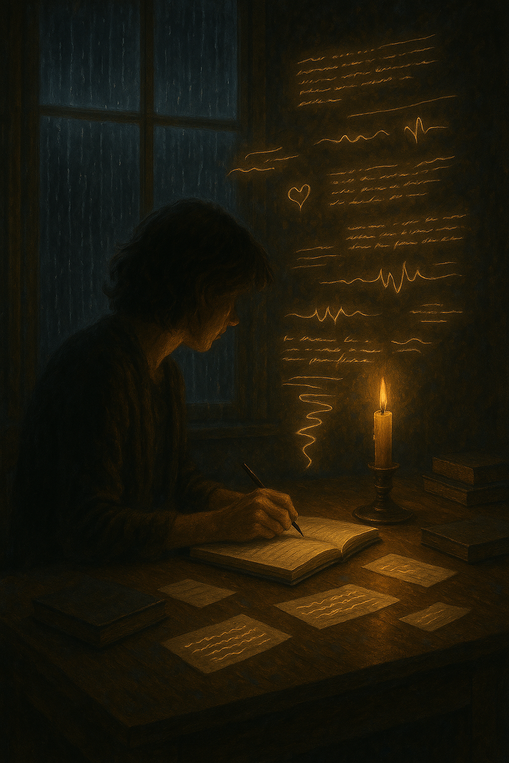A Pulse in Every Line. What is a feeling? Is it the echo of a… | by ...