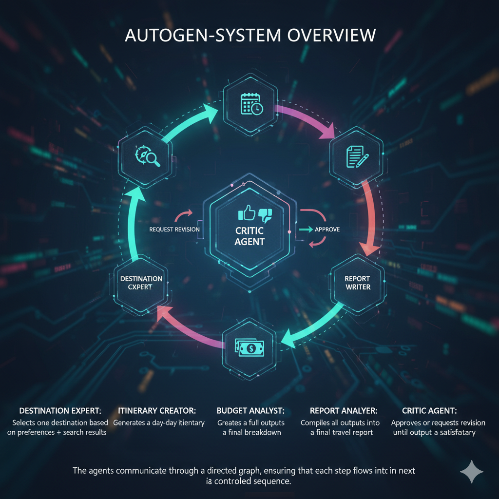 AutoGen: Building an Automated Travel Planning Assistant Using Multi ...
