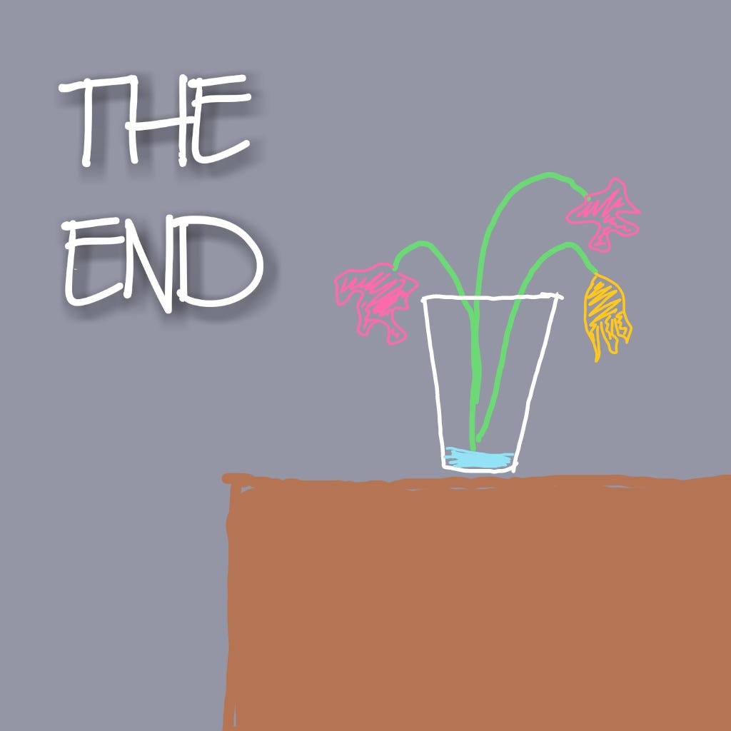 The End. Now that my heart is sinking I know Why… | by Jewel | Medium