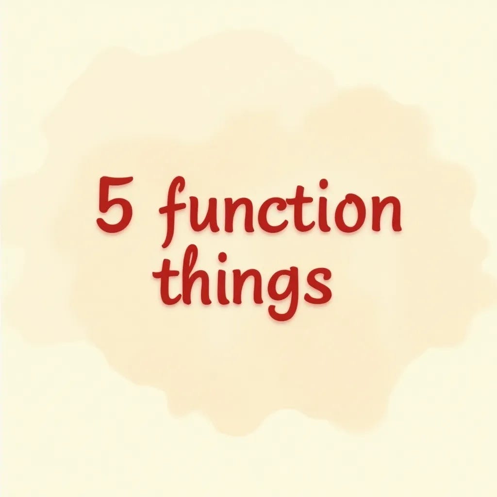 5 JavaScript Function Things I Regret Not Knowing Earlier | by Lorenz ...