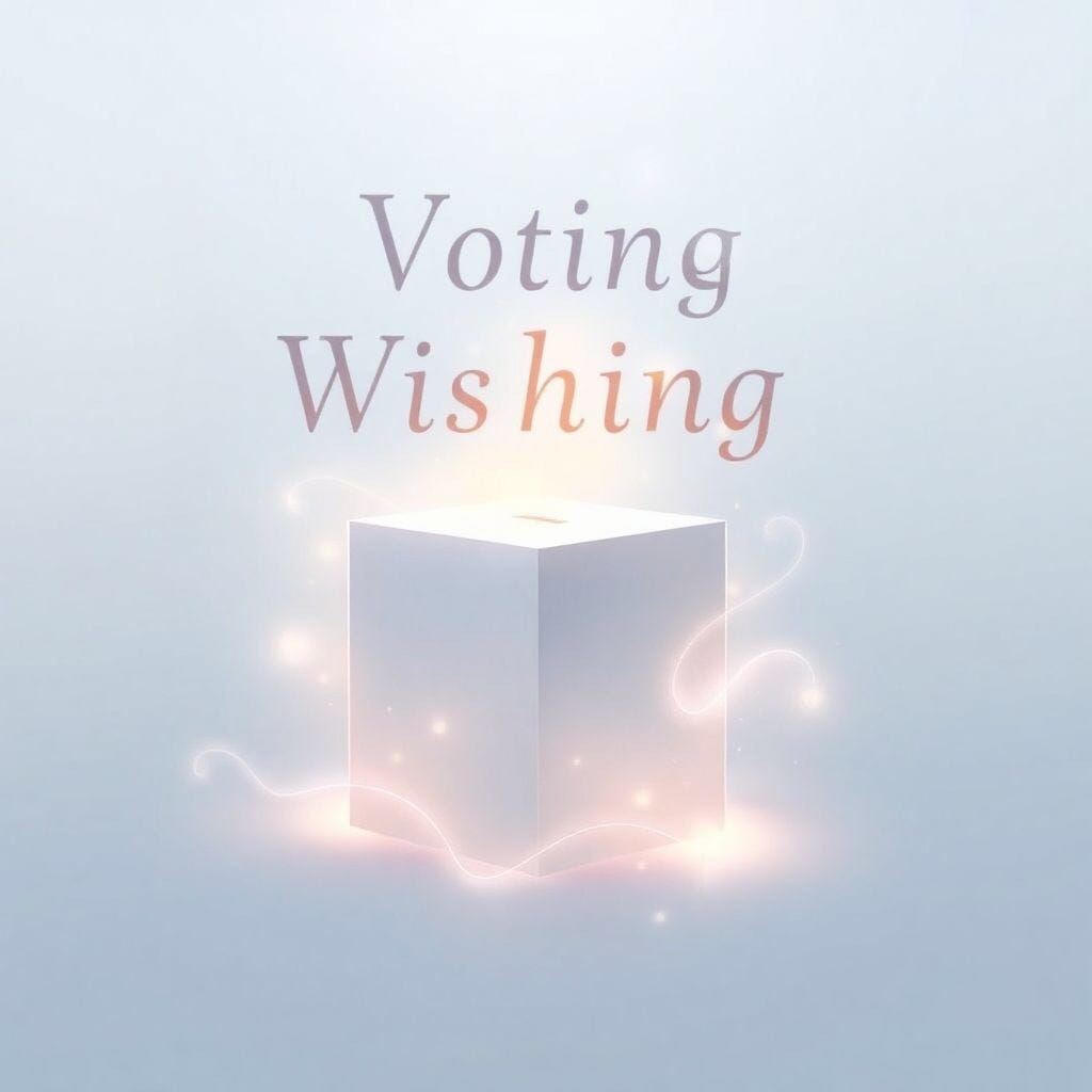 Voting-Wishing: Latin word “votum,” which means a “vow” or “wish”… | by ...