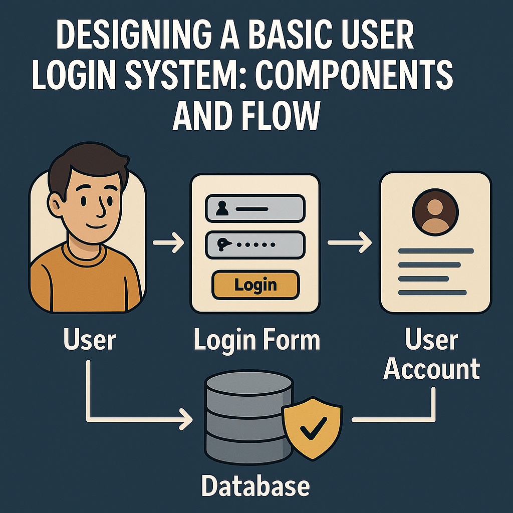 Designing a Basic User Login System: Components and Flow | by Yatin ...