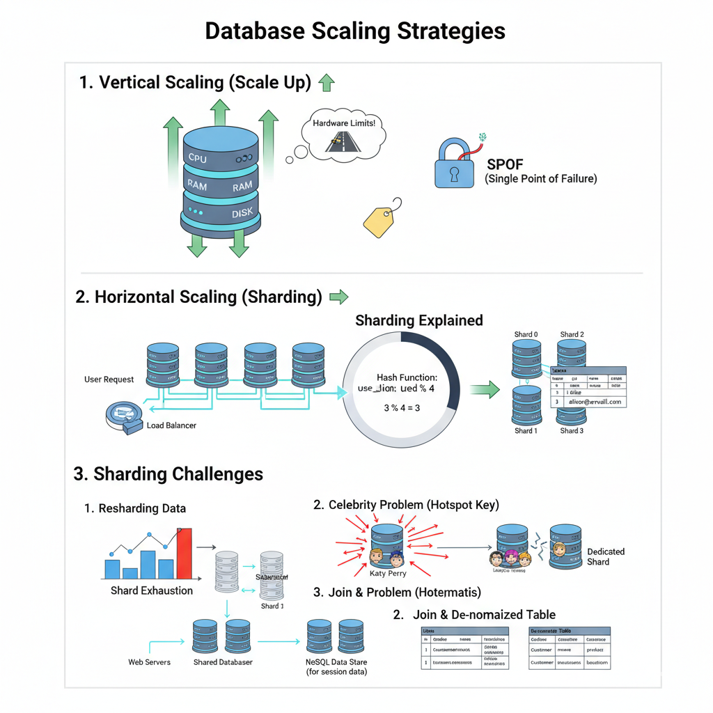 System Design — Chapter.1b: Scaling the Web and Data Tiers | by Rishabh Singh | Nov, 2025 | Medium