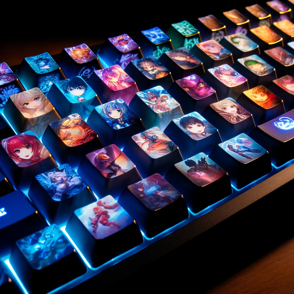 Illuminate Your Keyboard with Eye-catching Anime Artwork | by James ...