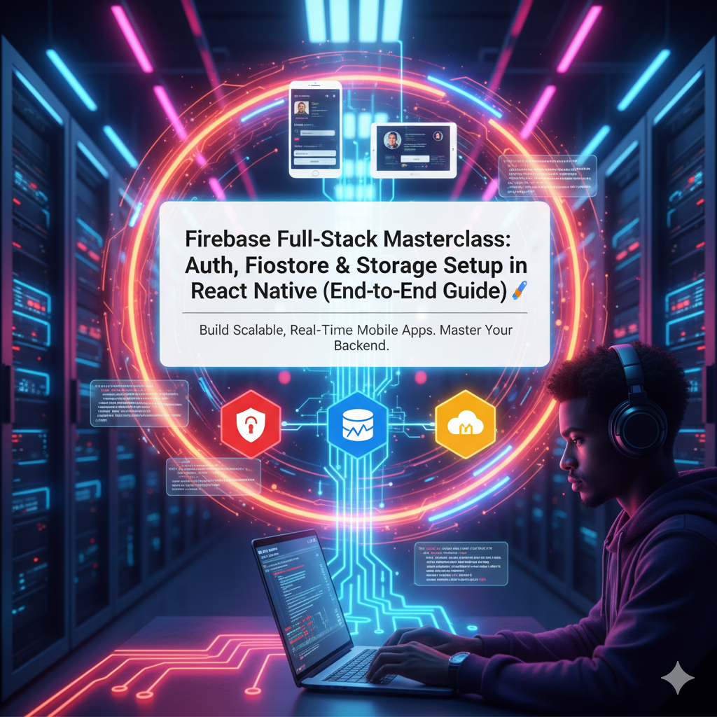 Firebase Full-Stack Masterclass: Auth, Firestore & Storage Setup in React Native (End-to-End ...