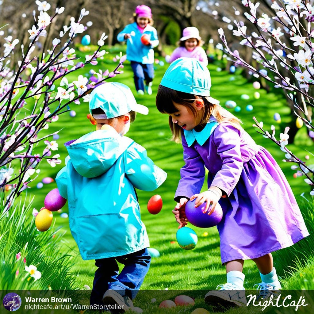 The Great Easter Egg Hunt. Everyone gets an Easter Egg | by Warren ...