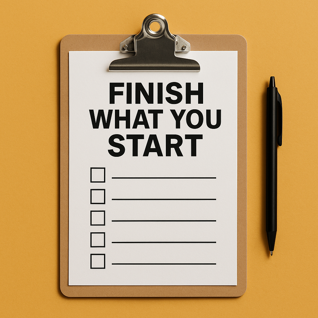 The Art of Finishing: Why You’re Stuck (and How to Break Through ...