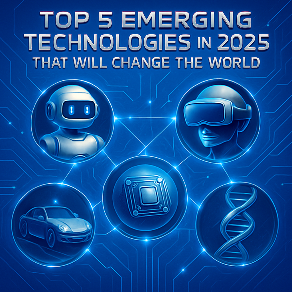 Top 5 Emerging Technologies in 2025 That Will Change the World | by ...