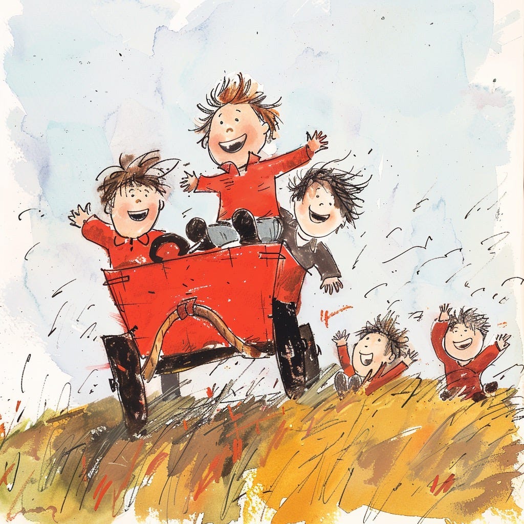 Lessons In Faith From A Boy And A Little Red Wagon | by Aaron Salvato ...