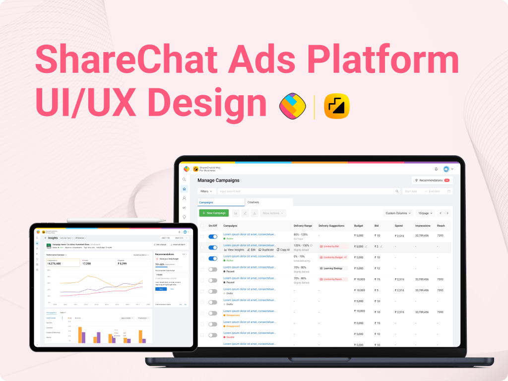 Sharechat’s ads platform. Provide small and big advertisers with… | by ...