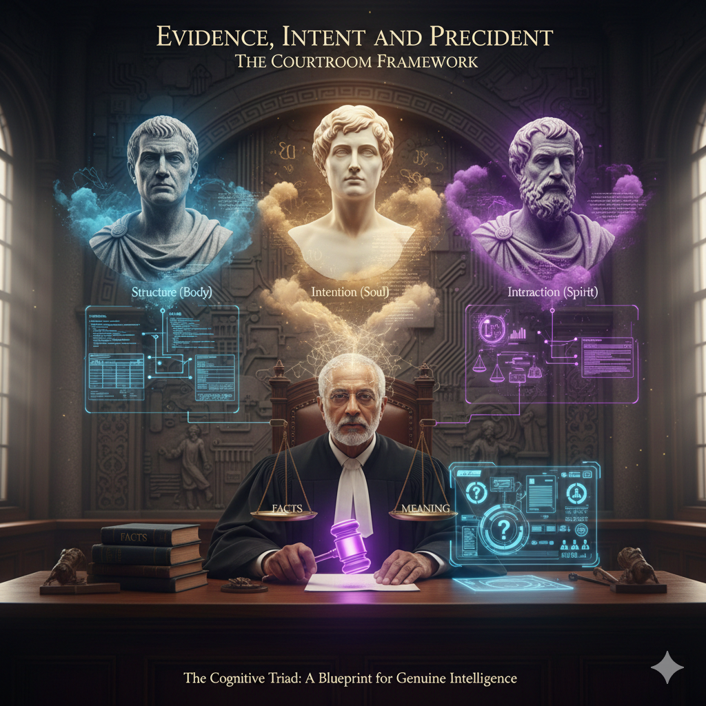 Evidence, Intent, and Precedent: The Courtroom Framework | by Bruno Sad ...