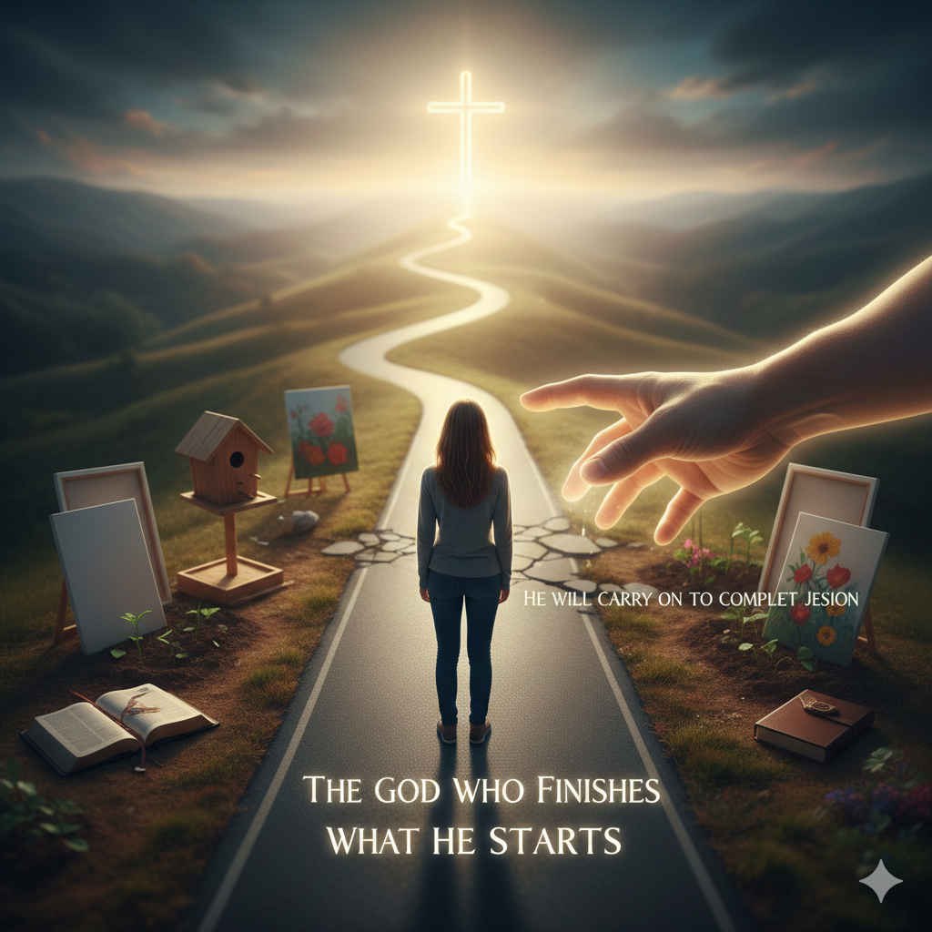 💖 The God Who Finishes What He Starts. | by Lamp To My Feet | Activated ...